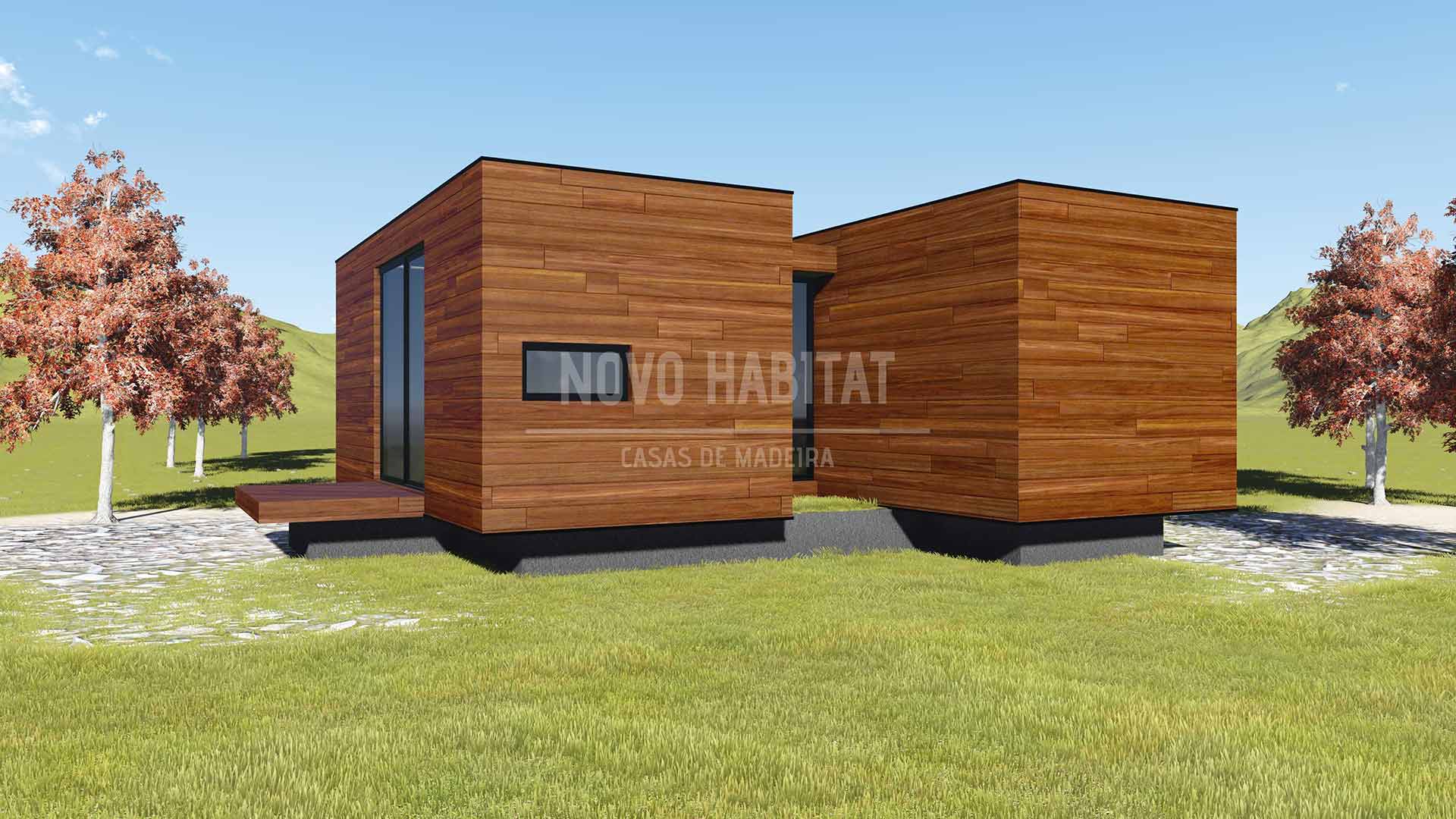 Amarante NOVO HABITAT Casas De Madeira E Modulares Sua Medida