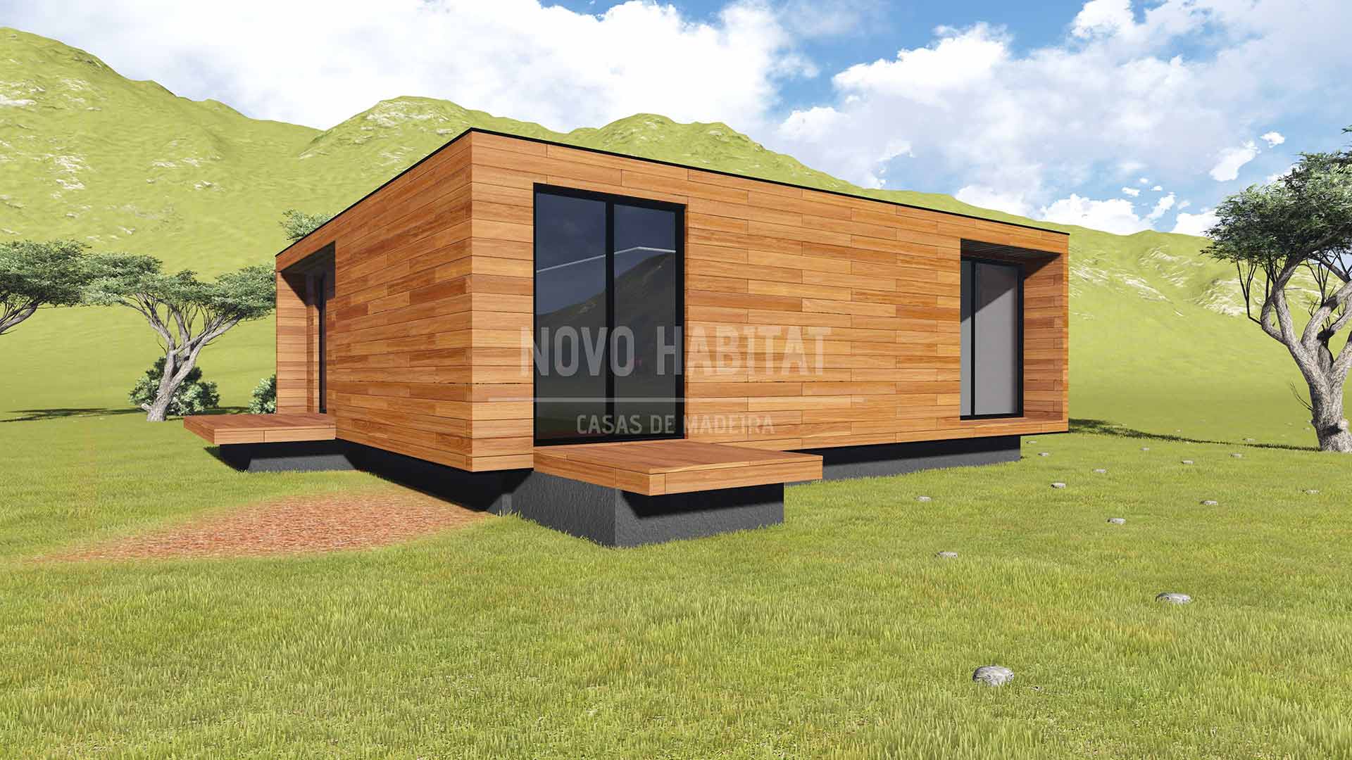 Ponte De Lima NOVO HABITAT Casas De Madeira E Modulares Sua Medida